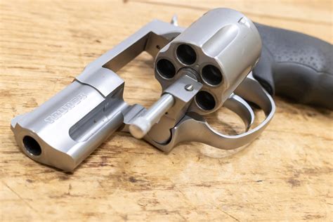 Taurus 85 38 Special Stainless Used Trade In Revolver With Black Rubber