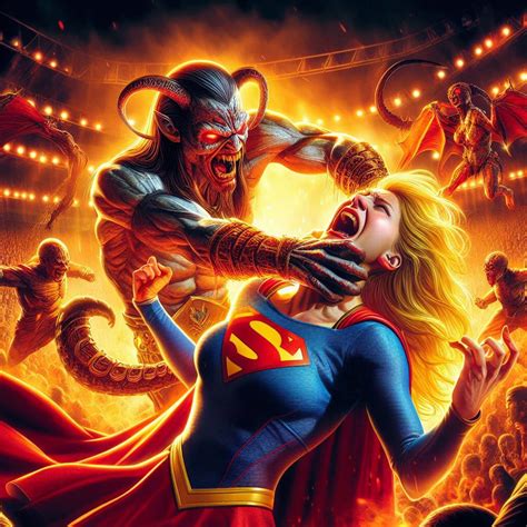 Supergirls Last Stand In Mortal Kombat By Necromancer Rev On Deviantart
