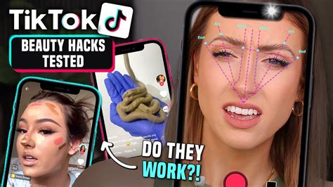 Testing Viral BEAUTY HACKS I Found On TIK TOK This Was Stressful YouTube