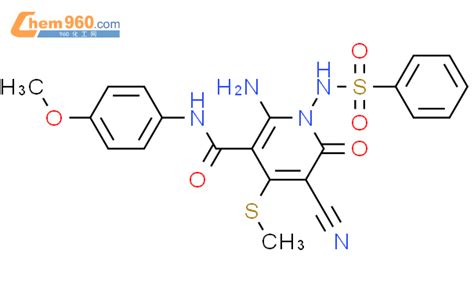 394235 41 7 3 Pyridinecarboxamide 2 Amino 5 Cyano 1 6 Dihydro N 4