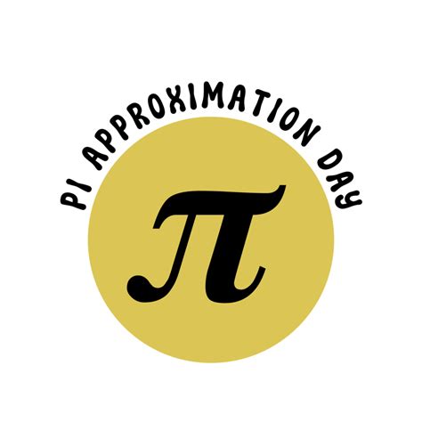 pi approximation day text calligraphy pi approximation day typography pi approximation day