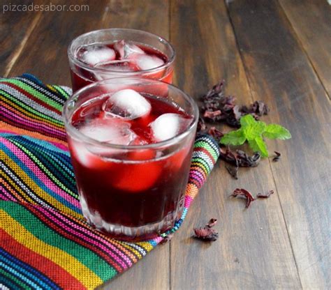 C Mo Hacer Agua De Jamaica F Cil R Pida Deliciosa Receta Agua