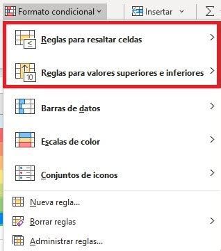 Formato condicional en Excel explicación y ejemplos IONOS MX