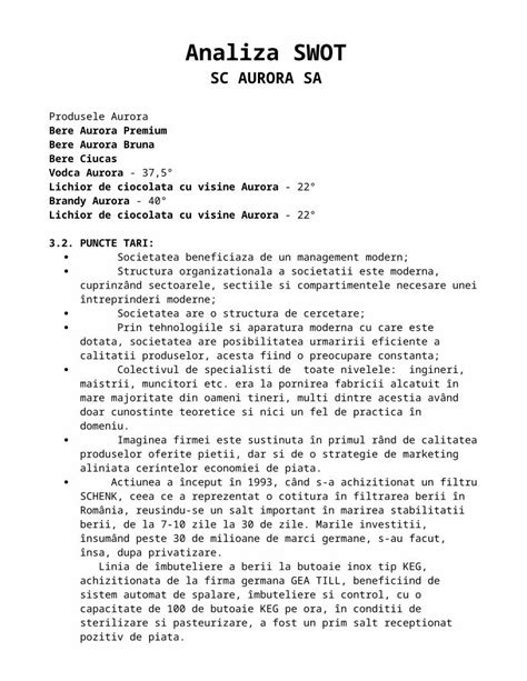 DOCX Analiza Swot DOKUMEN TIPS