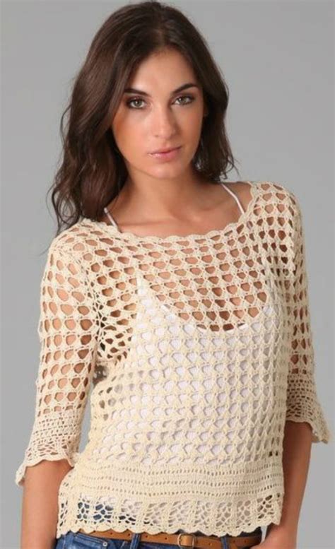 Pontos De Croch Para Blusas Que Voc Precisa Aprender Revista