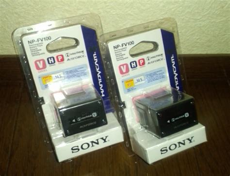 2個セット SONY ソニー バッテリー 充電池 NP FV100 バッテリー充電器 売買されたオークション情報yahooの商品情報を