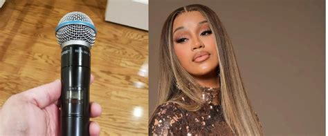 Subastarán el micrófono con el que Cardi B golpeó a un fan Dia