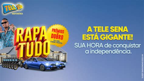Campanha da Tele Sena de Independência 2022 Sorte Premium