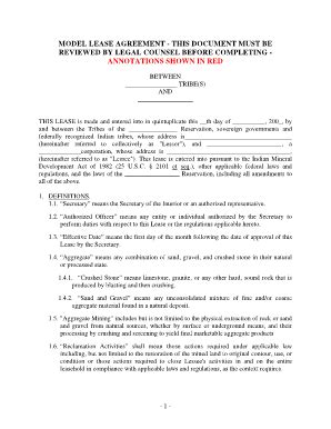 Fillable Online Bia Sample Aggregate Lease Bia Fax Email Print