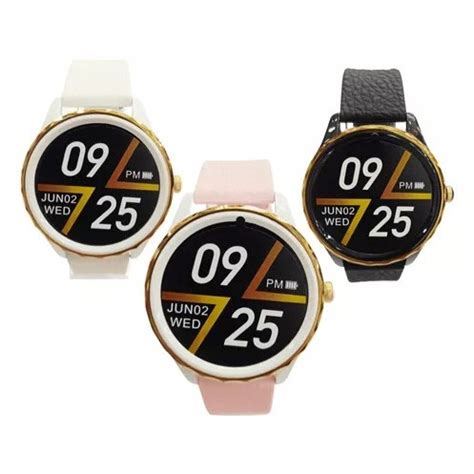 S58 Mini SmartWatch Redondo à prova d água bluetooth chamadas treinos e