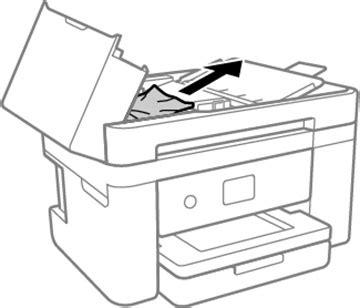 Document Jams In The Automatic Document Feeder