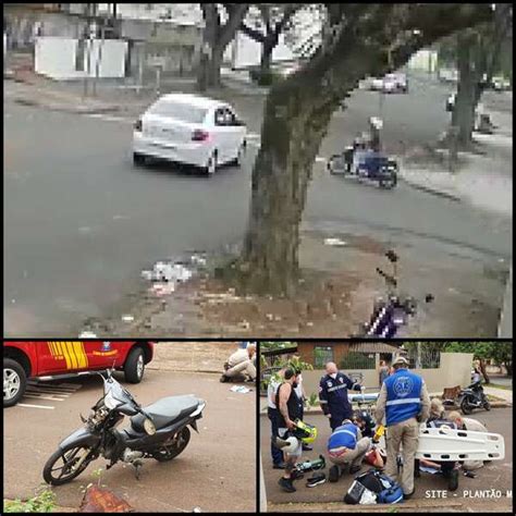 Vídeo mostra motorista na contramão invadindo preferencial e causando