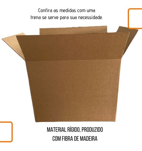 Caixa De Papel O Para Mudan A Resistente X X Unidade Frete Gr Tis