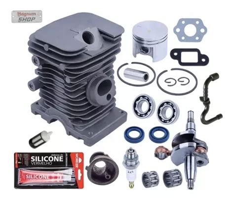 Kit Motor Cilindro Virabrequim Motosserra Stihl Ms170 Ms 170