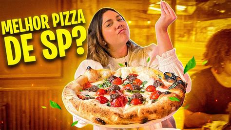 ESSA É A MELHOR PIZZA DO BRASIL TuristandoSP YouTube