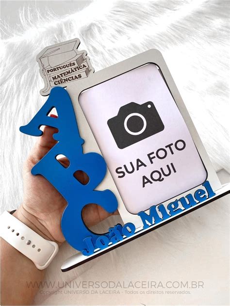PORTA RETRATO ABC PERSONALIZADO PARA FOTOS 10X15
