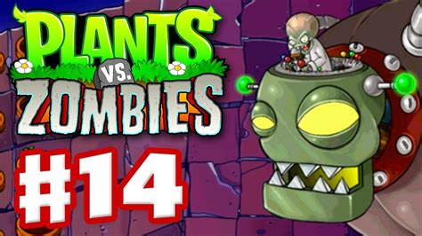 Plants Vs Zombies Gameplay Walkthrough Part 14 World 5 Boss Fight