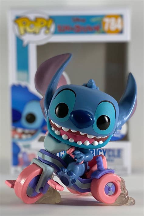Funko Pop Disney Lilo Stitch Stitch On Tricycle 784 Funko Shop
