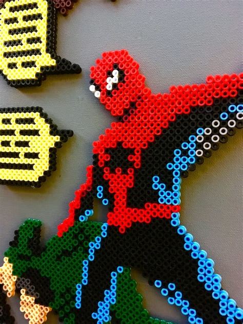 Amazing Fantasy 15 Spider Man Perler Beads Pixel Pattern Pixel Art Shop