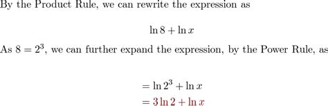 assuming x and y are positive use properties of logarithms quizlet