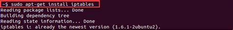 Ubuntu Iptables