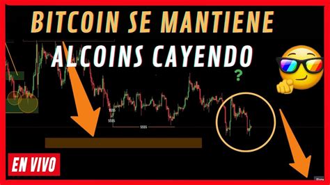 Bitcoin Lo Espero Abajo K V An Lisis De Bitcoin En Vivo Y