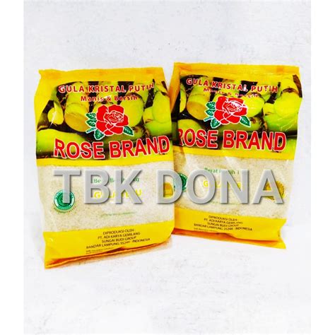 Jual Gula Pasir Rose Brand KUNING 1kg Gula Rose Brand KUNING 1 Kg