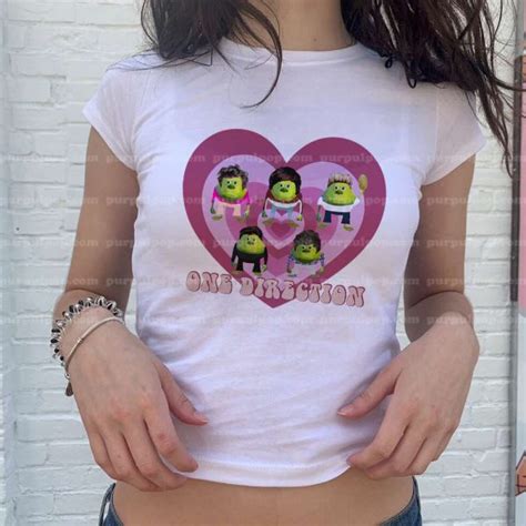 One Direction As Mike Wazowski Baby Tee Purpul Pop