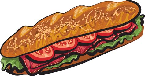 Pix For Submarine Sandwich Clip Art Cliparts Co