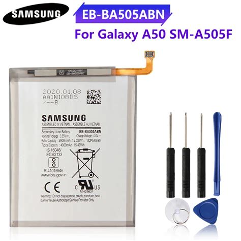 Genuine Phone Battery Eb Ba505abu Eb Ba505abn For Samsung Galaxy A20 Sm