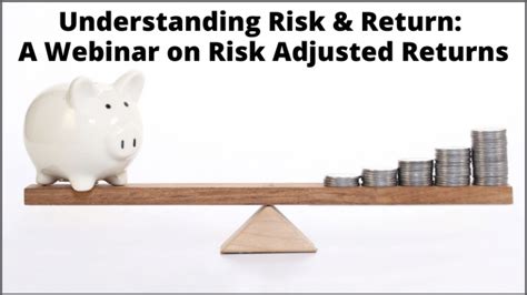 Understanding Risk Return A Webinar On Risk Adjusted Returns