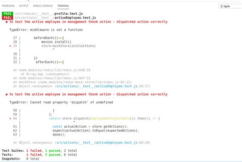 middleware is not a function issue while unit testing my react redux thunk · issue 297