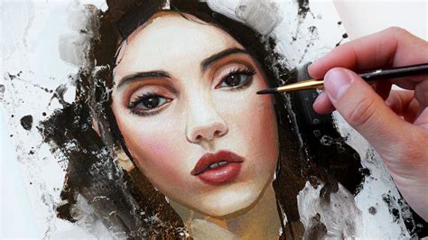 EASY BEGINNER PAINTING TUTORIAL How To Paint A Portrait With Oils