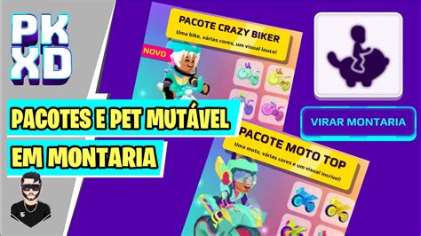 PK XD CHEGARAM NOVOS PACOTES E COMO FAZER PET MUTÁVEL VIRAR MONTARIA
