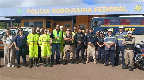 PRF MG e Órgãos de Trânsito fazem abertura da Operação Rodovida