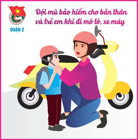 Bí quyết Vẽ tranh an toàn giao thông mũ bảo hiểm cho trẻ em