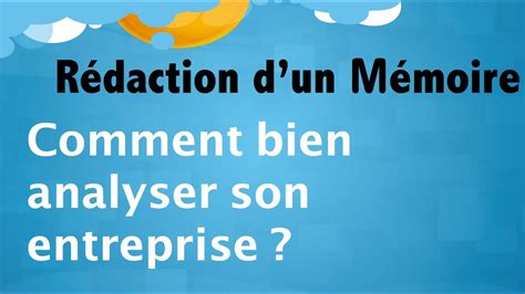 Mémoire comment présenter son entreprise de manière originale YouTube