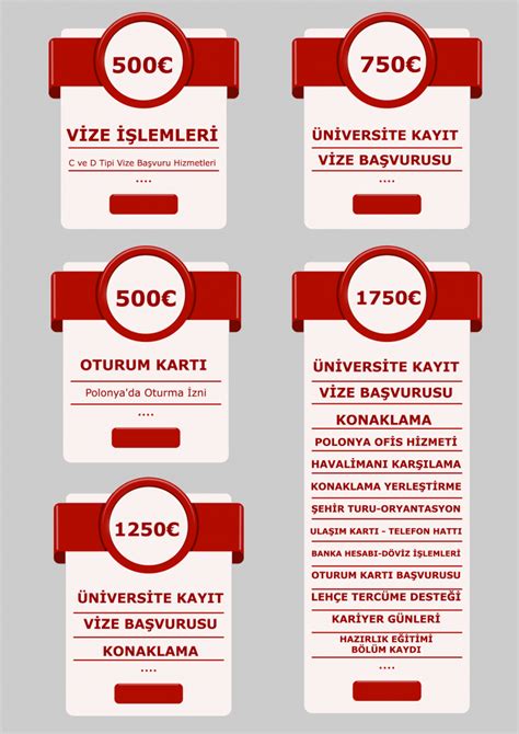 Polonya Danışmanlık Hizmetlerimiz Polonya Eğitim Danışmanlığı Yurt
