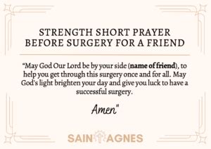 11 Short Prayers Before Surgery For A Friend With Images