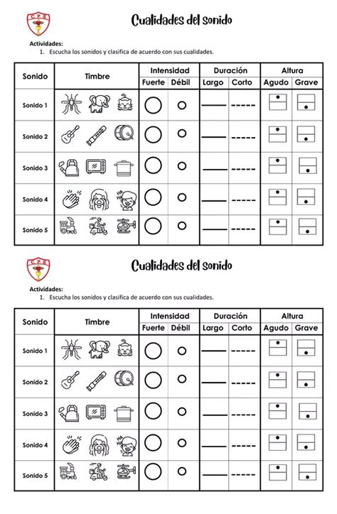 Cualidades Del Sonido Profe Social