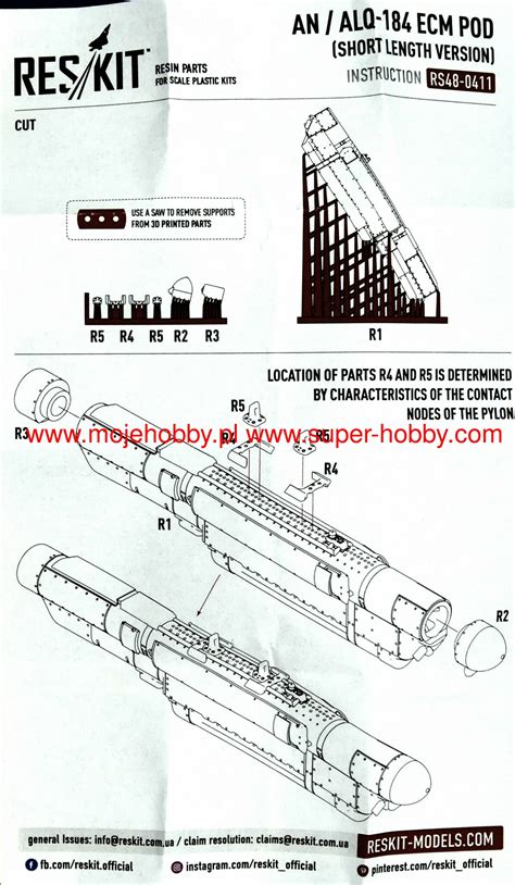 An Alq Ecm Pod Short Length Version A F G F C