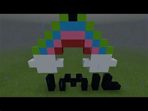 O Arco Ris De Mil Inscritos Cidade Mineblox Minecraft Youtube