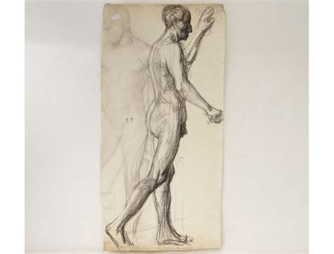 Dessin Homme Nu Debout Draw Naked Man Cole Arts D Coratifs Xx Me Si Cle