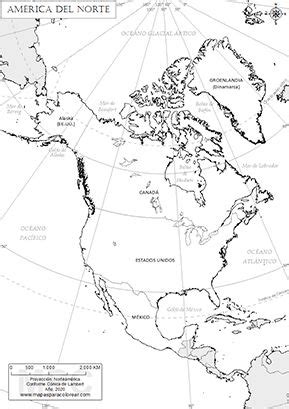 Mapas De Am Ricas Norte Sur Central Para Colorear Mapas Mapa De
