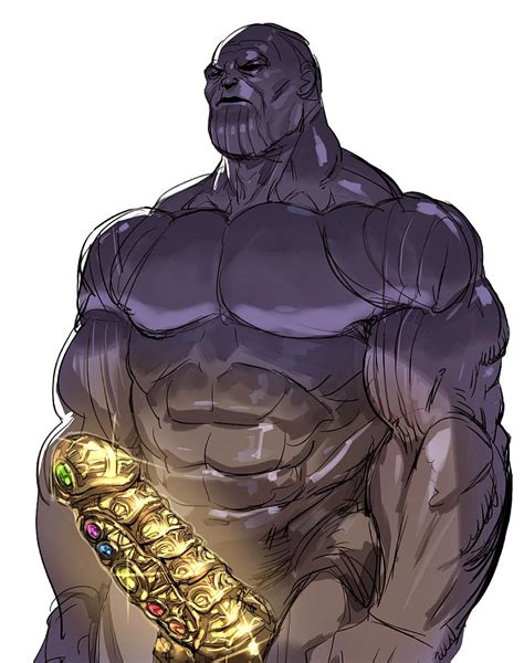 Thanos Marvel And 1 More Drawn By Bow Bhp Danbooru