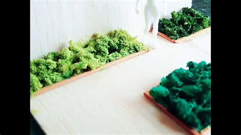 Vegetación para maquetas de arquitectura Vegetation for architectural