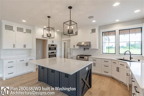 Plan 280038JWD Beautiful 3 Bed Modern Farmhouse Plan With Angled