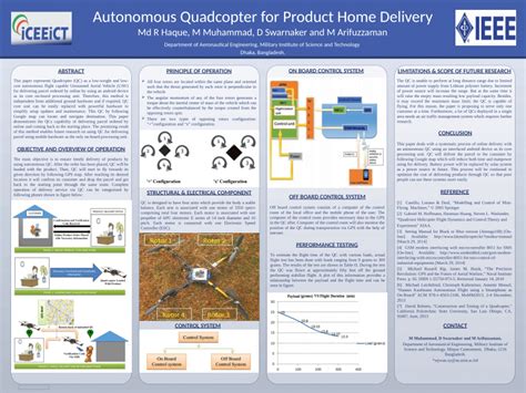 PDF Autonomous Quadcopter For Product Home Delivery