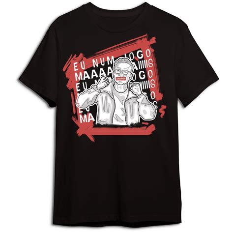 Camiseta T Shirt Futebol Neto Meme Preta Escorrega O Pre O
