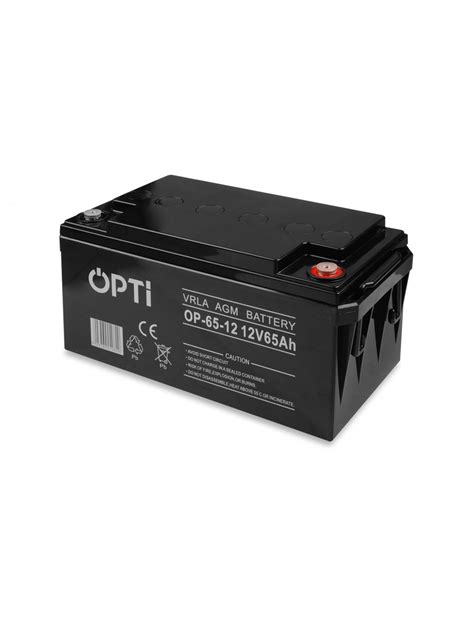 AKUMULATOR AGM OPTI 12V 65 Ah VRLA BEZOBSŁUGOWY VOLT POLSKA